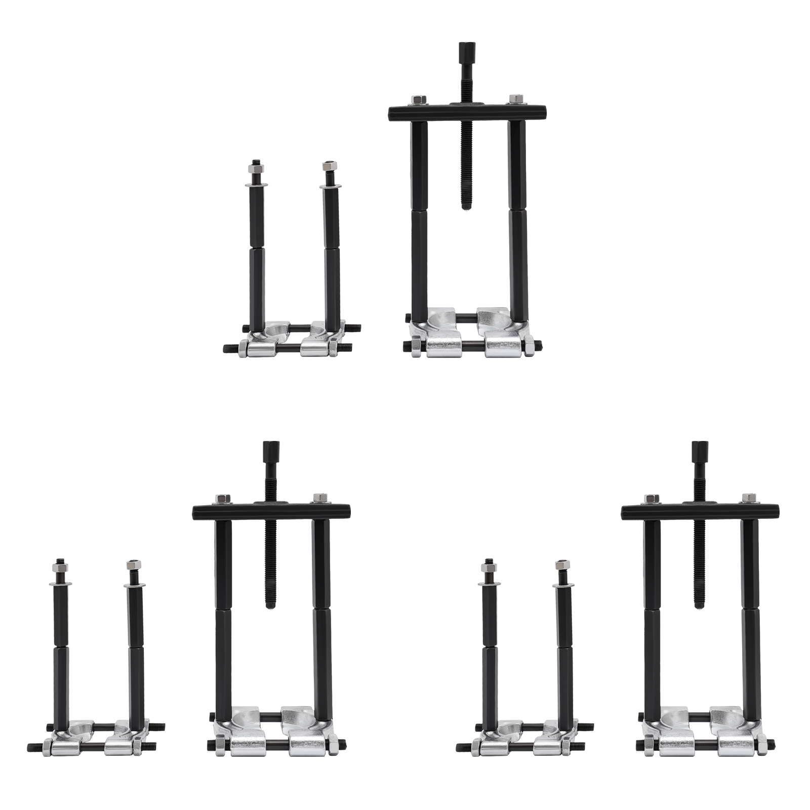 14-Piece Bearing Puller Kit for Small and Large Disc Bearings, #45 ...