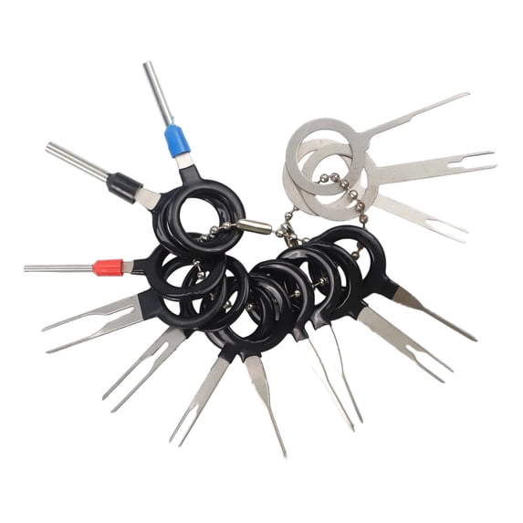 14-Piece Car Wire Terminal Removal Tool Set,Stainless Steel Wiring ...