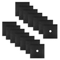 14 Piece Gas Stove Top Covers for Gas Burners, 0.2mm Thick Reusable Gas ...
