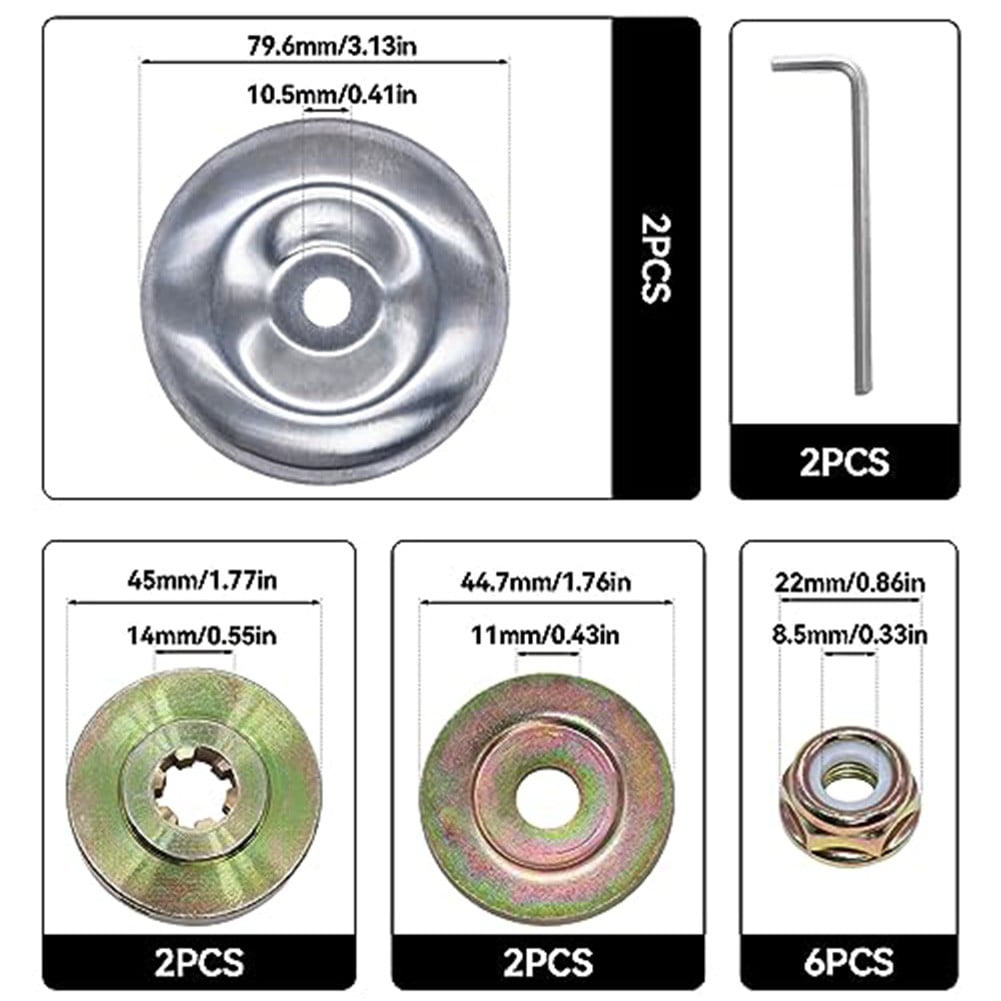 14 Piece Set Of Lawn Mower Replacement Parts Lawn Mower Common ...