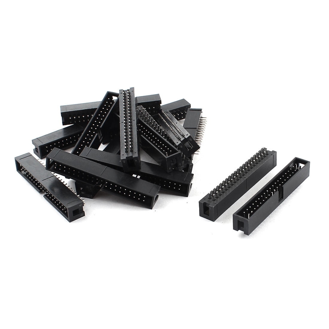 14 Pieces 2.54mm 40Pin Male Straight JTAG Header Connector for Flat ...