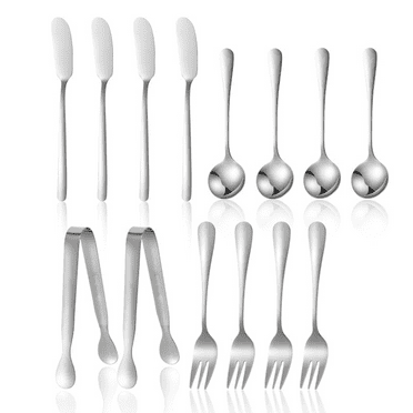 Vongem 6 Pack Cheese Knives Set with Wooden Handles, Mini Stainless ...