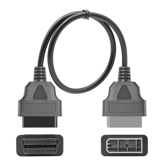 14 Pin OBD1 To 16Pin Obd1 to Car ScannerAdapters Wire 14 Pin to 16Pin ...
