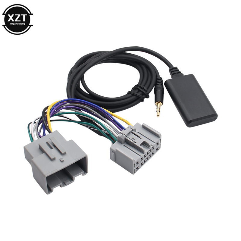 14 Pins Car Audio Receiver AUX IN Bluetooth-compatible Audio AUX Cable For Volvo C30 S40 V40 V50 ...