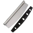 14'' Stainless Steel Pizza Cutter Rocker with Blade Cover - Dishwasher ...