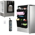 14 Pockets Mini Fridge Organizer Dorm Essentials Dust Cover for Most ...