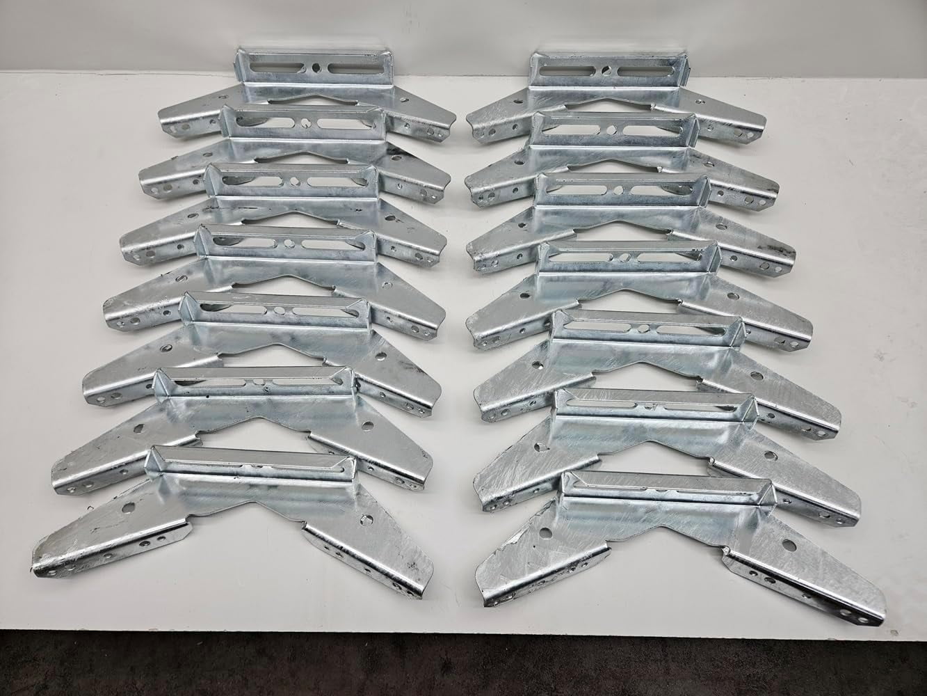 (14) Pontoon Trailer V Wing Brackets Bunk Bolster Boat Pontoon V Wing ...