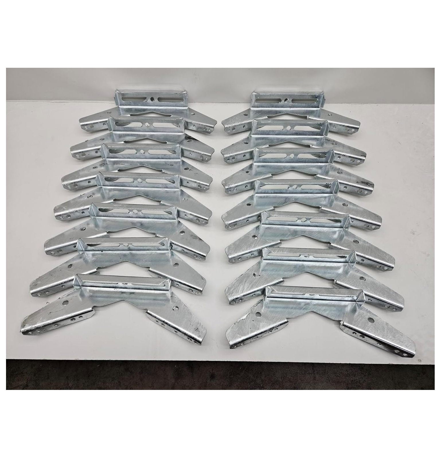 (14) Pontoon Trailer V Wing Brackets Bunk Bolster Boat Pontoon V Wing ...