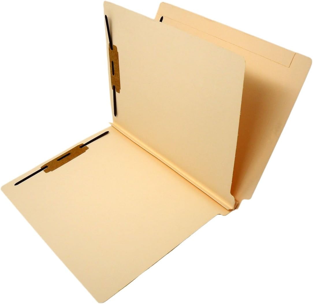 14 Pt. Manila Classification Folders, Full Cut End Tab, Letter Size, 1 ...