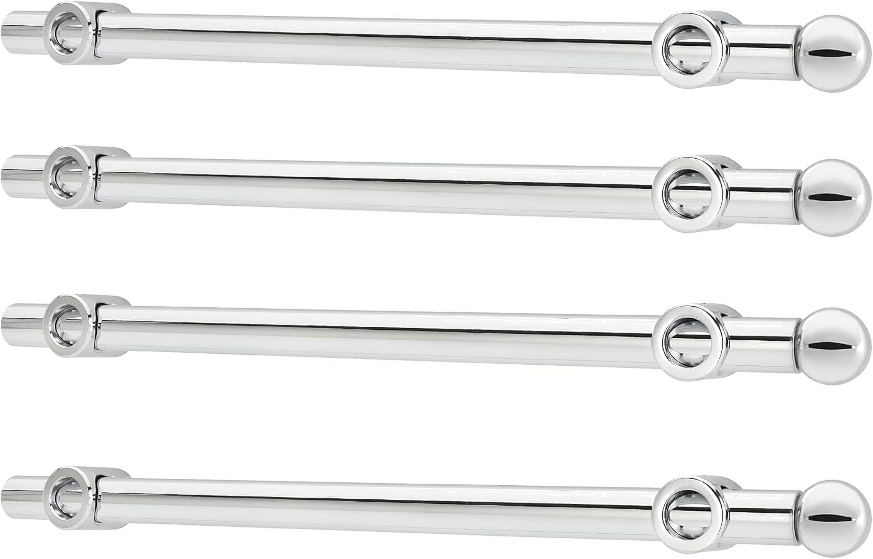 14" Pull Out Valet Rod, Extendable Sliding Clothes Storage Hanging Rack ...