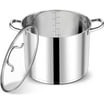 Nexgrill Large 42 Qt. Aluminum Cooking Pot, Boil Stock Cooker with ...