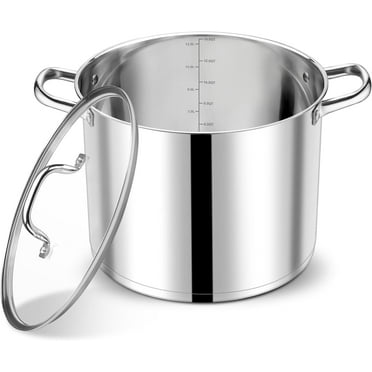 Cooks Standard Multi-Ply Clad Stainless Steel Stock Pot, 7-Quart Pasta ...
