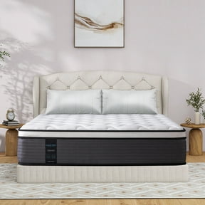 Sleepmax Revella 14" Queen Firm Hybrid Mattress , Euro Top, 365 Nights ...