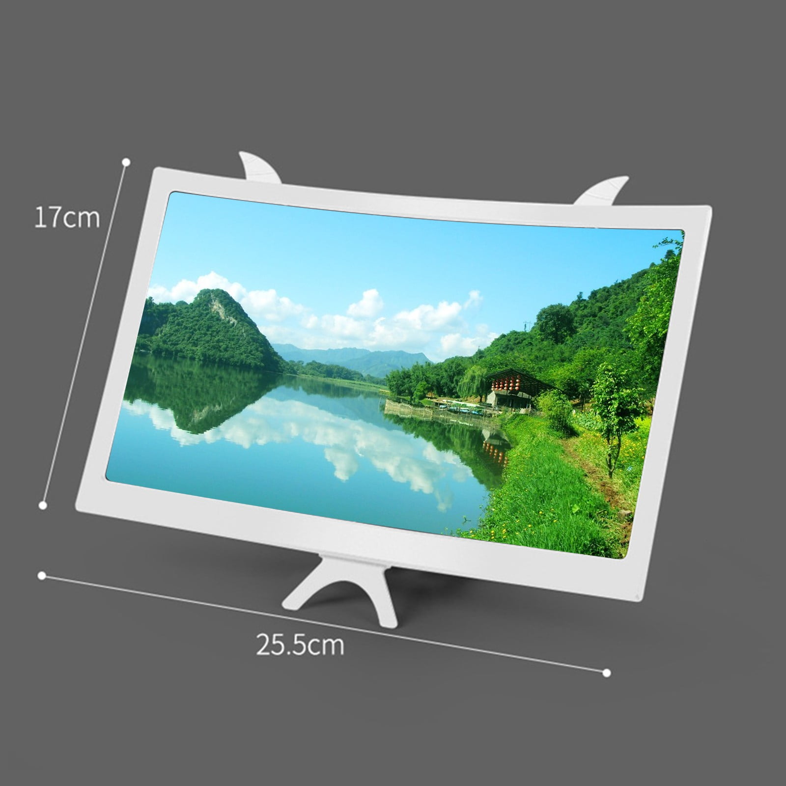 14" Screen Magnifier Foldable Magnifying Projector Screen Enlarger for ...