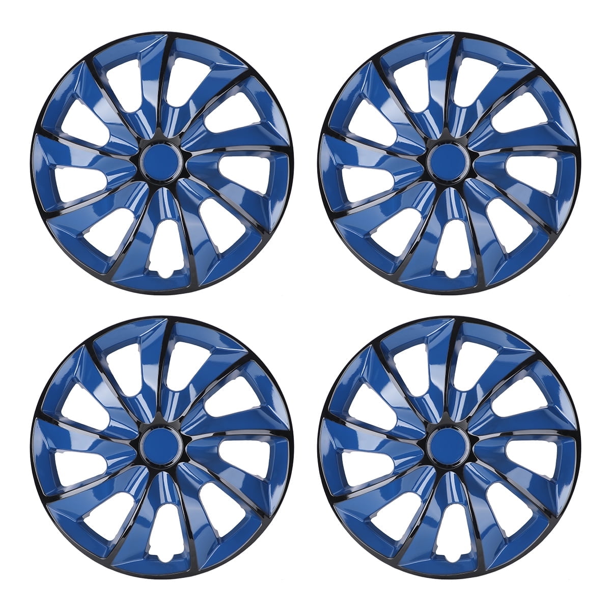 14" Set of 4 Wheel Covers Snap on Hubcaps Full Hub Caps Fit R14 Tire ...