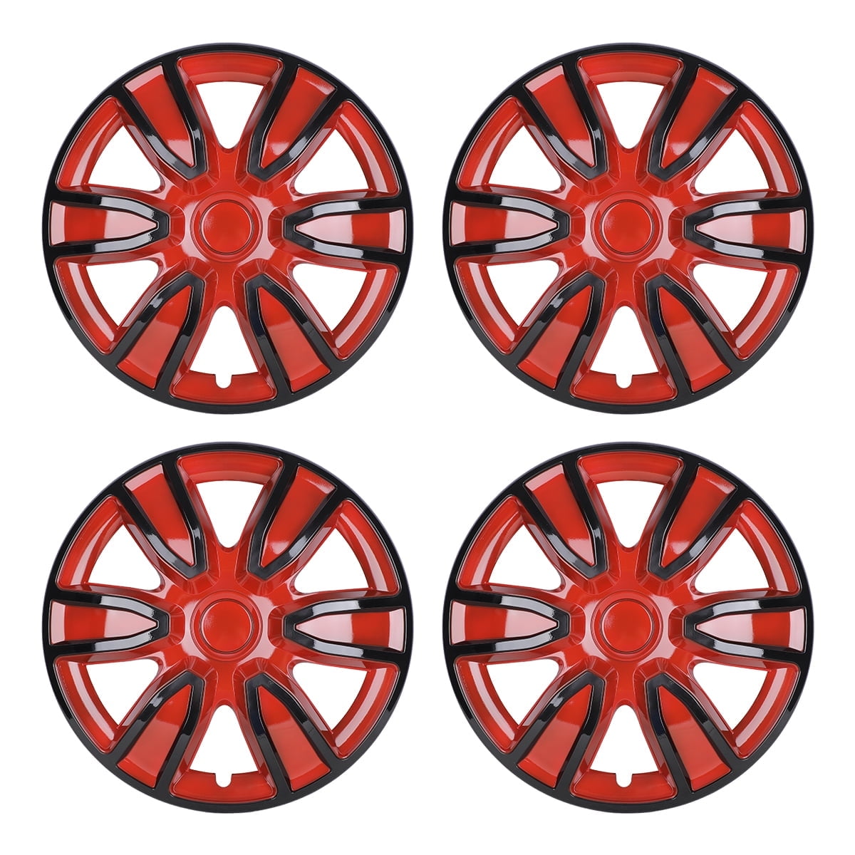 14" Set of 4 Wheel Covers Snap on Hubcaps Full Hub Caps Fit R14 Tire ...