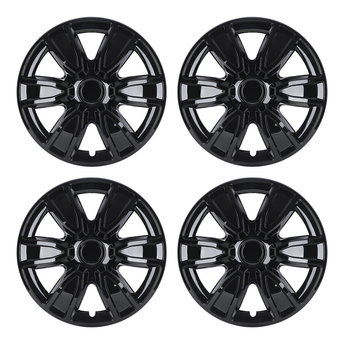 14" Set of 4 Wheel Covers Snap on Hubcaps Full Hub Caps Fit R14 Tire ...