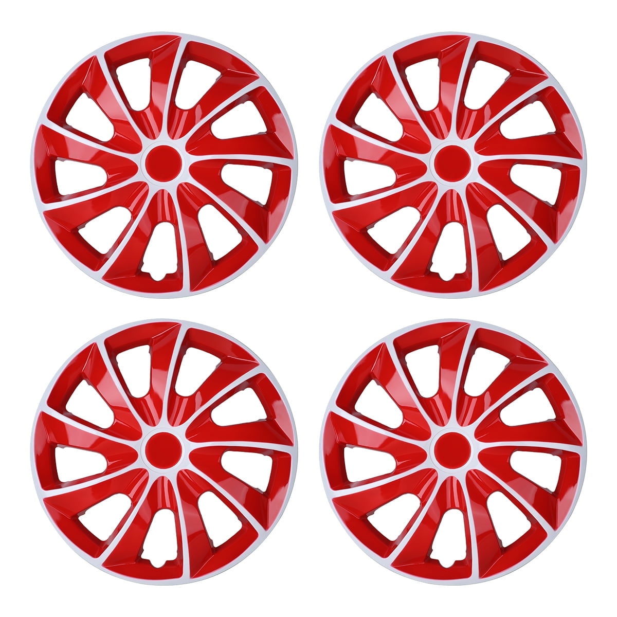 14" Set Of 4 Wheel Covers Snap On Hubcaps Full Hub Caps fit R14 Tire ...