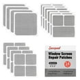 Secopad Window Screen Repair Kit, 14 Sheets, 3 Sizes, Fiberglass ...