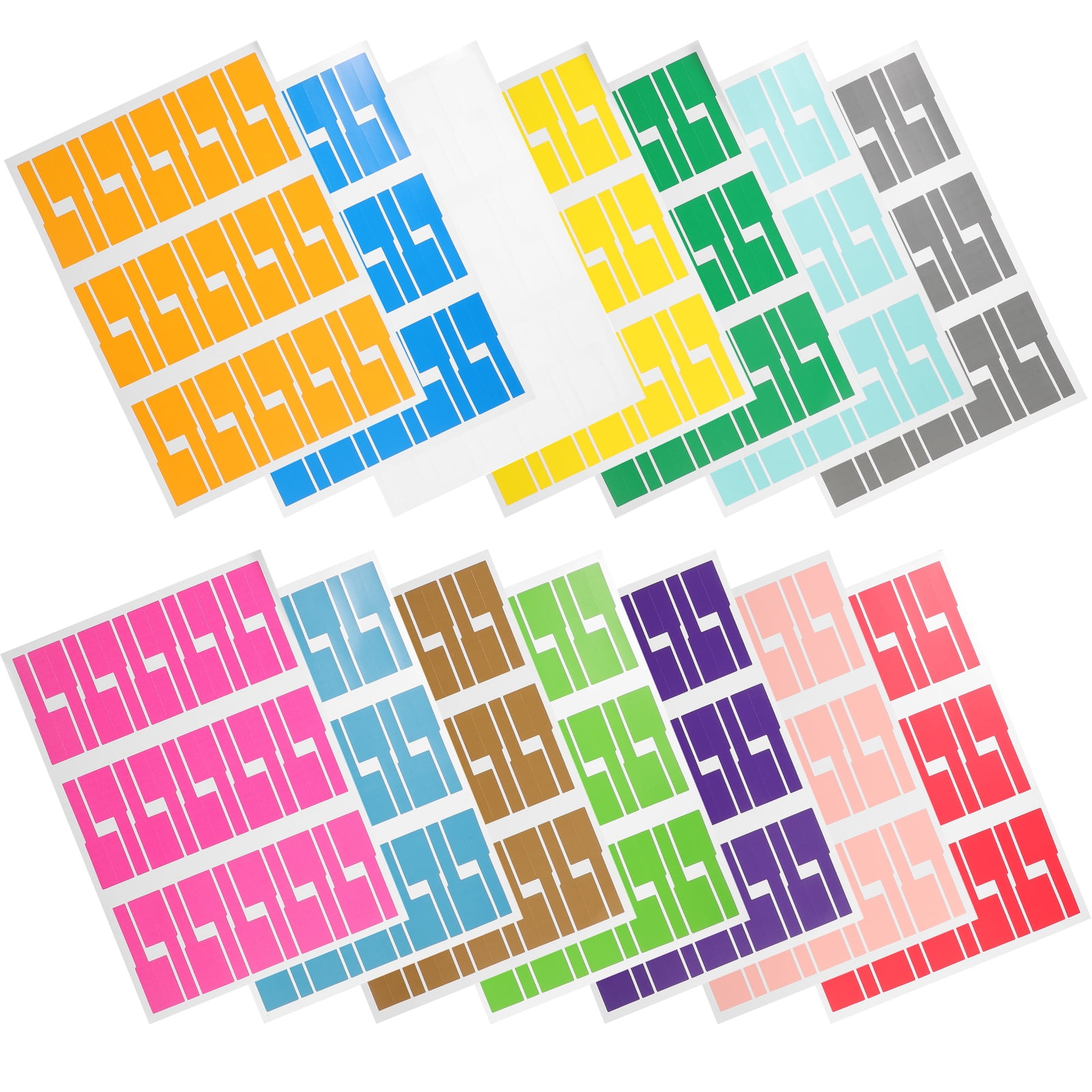 Raindrops Synthetic Paper Cord Labels for Adornment - Multicolor ...
