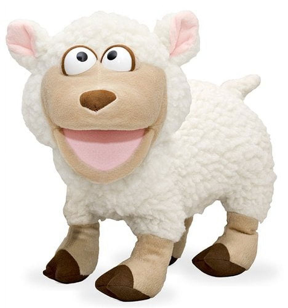 14" Silly Lamb, Sheep, Animal Hand Puppet - Walmart.com