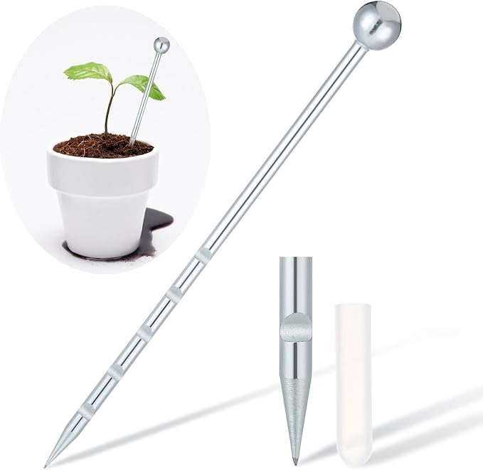 14'' Stainless Steel Soil Sampler Probe Soil Sampler for Lawn Plant ...