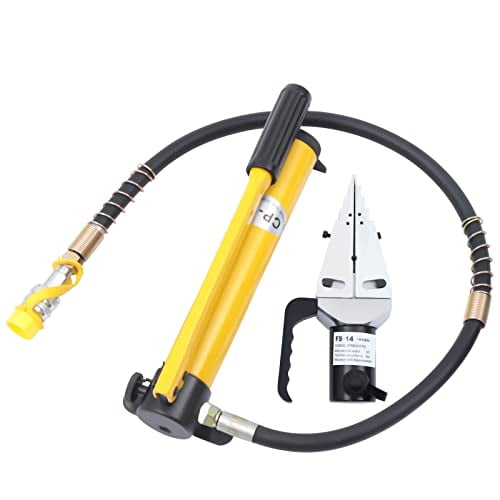 14-Ton Hydraulic Flange Spreader+Hydraulic Pump, Portable Manual Flange ...