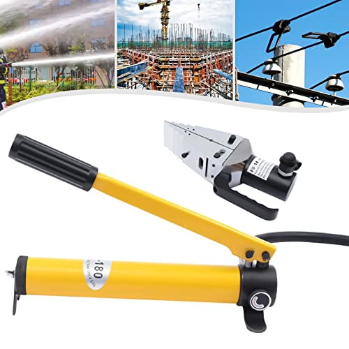 14-Ton Hydraulic Flange Spreader+Hydraulic Pump, Portable Manual Flange ...