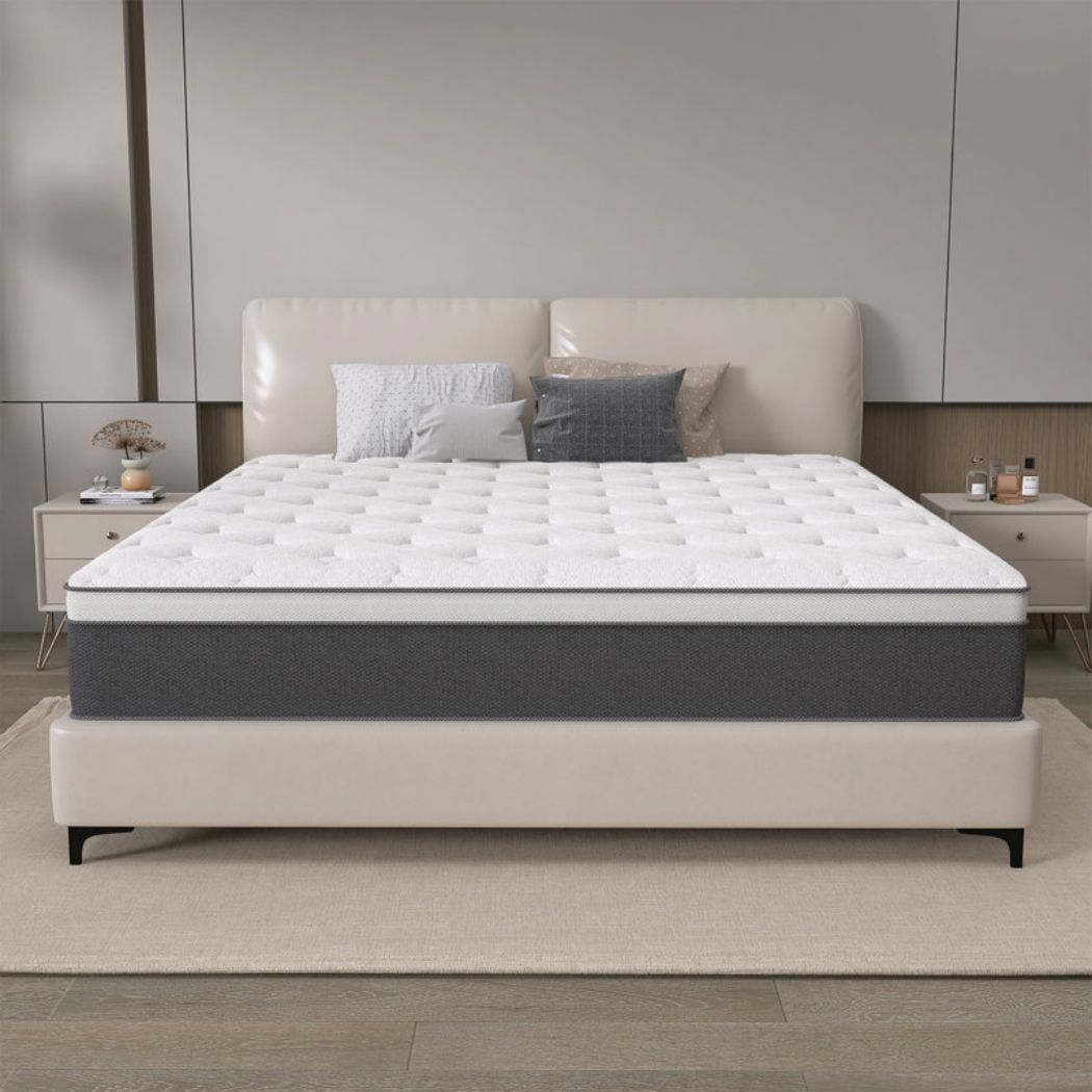 14" Twin Mattress Gel Memory Foam Spring Hybrid Mattress in a Box ...