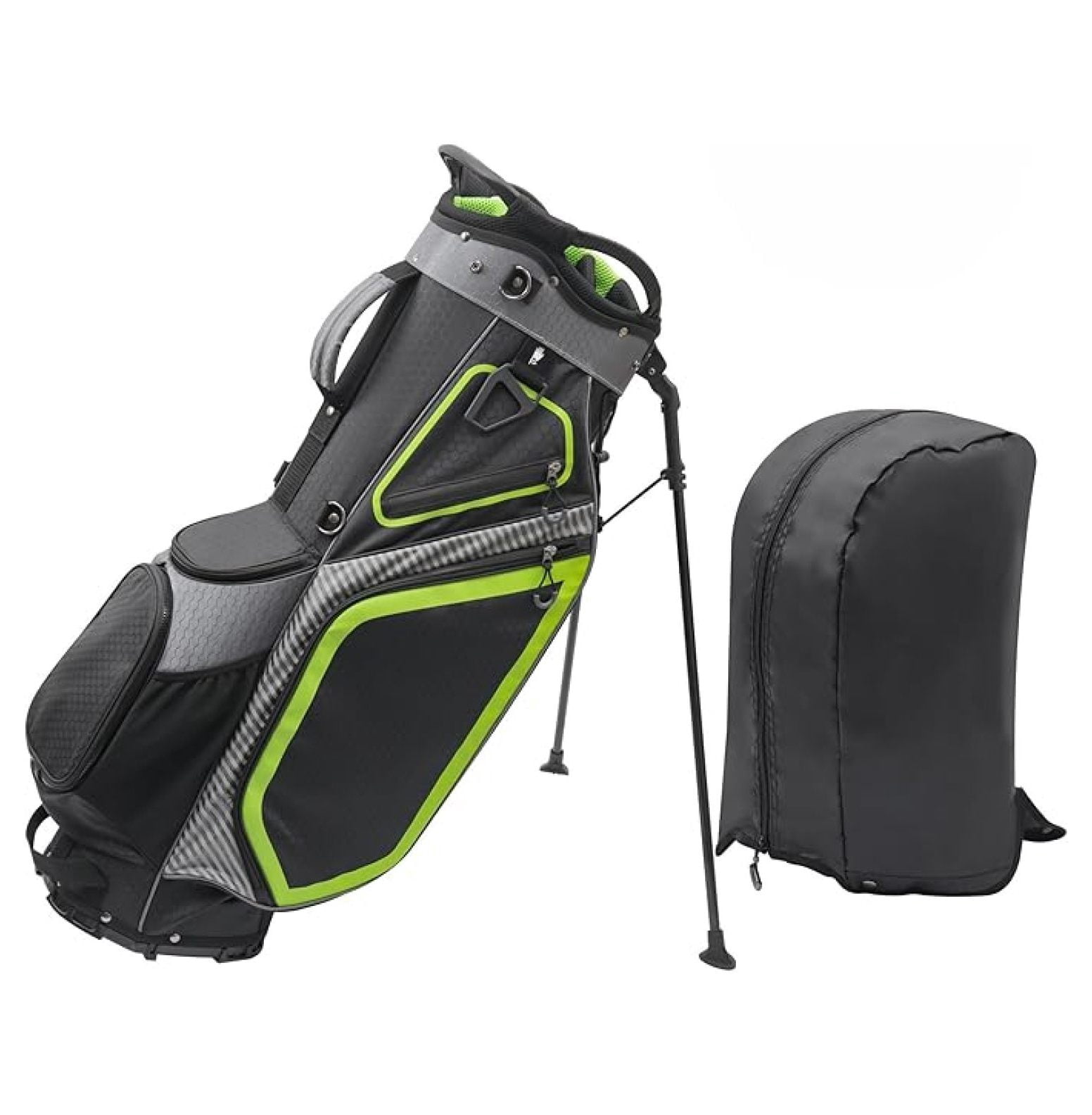 14 Way Golf Stand Bag, Golf Bags for Men with Stand, Full Length Top ...