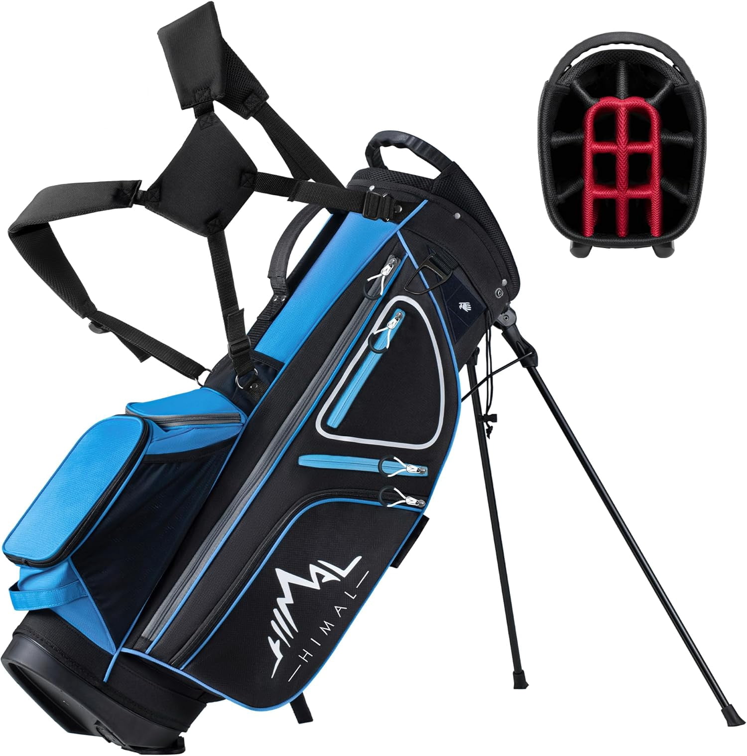 14 Way Golf Stand Bag, Golf Bags for Men with Stand, Top Dividers with ...