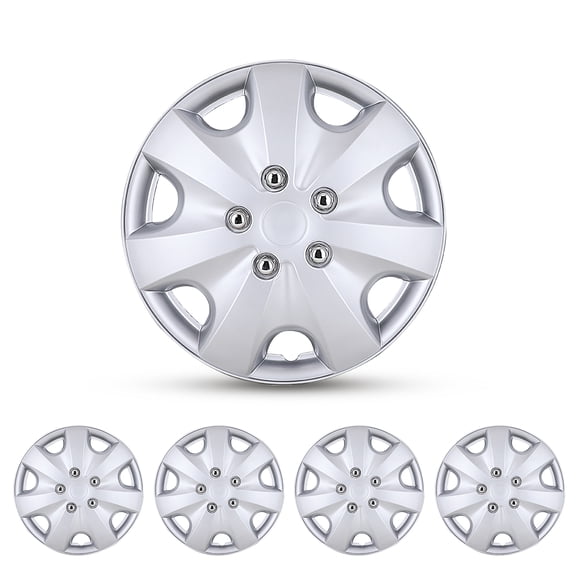 (4 pack) Hubcap Wheel Cover Replacement 14" Hub Caps Universal Wheel ...
