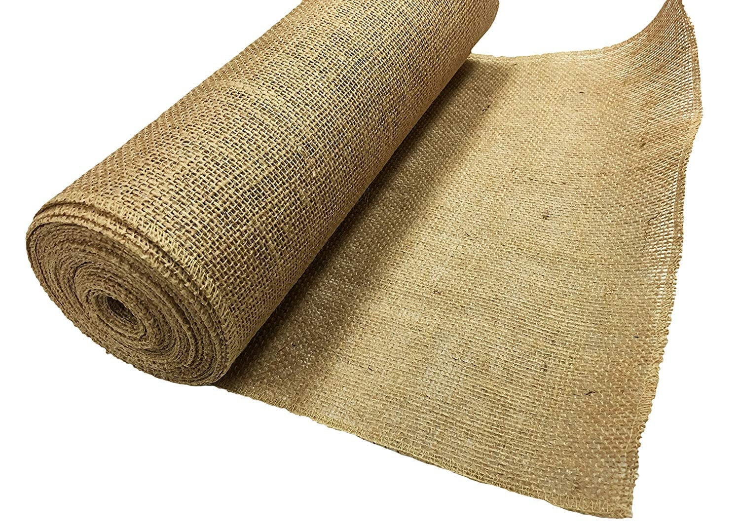 14" Wide 10 Yards 100% Natural Jute Upholstery Burlap Roll - Walmart.com