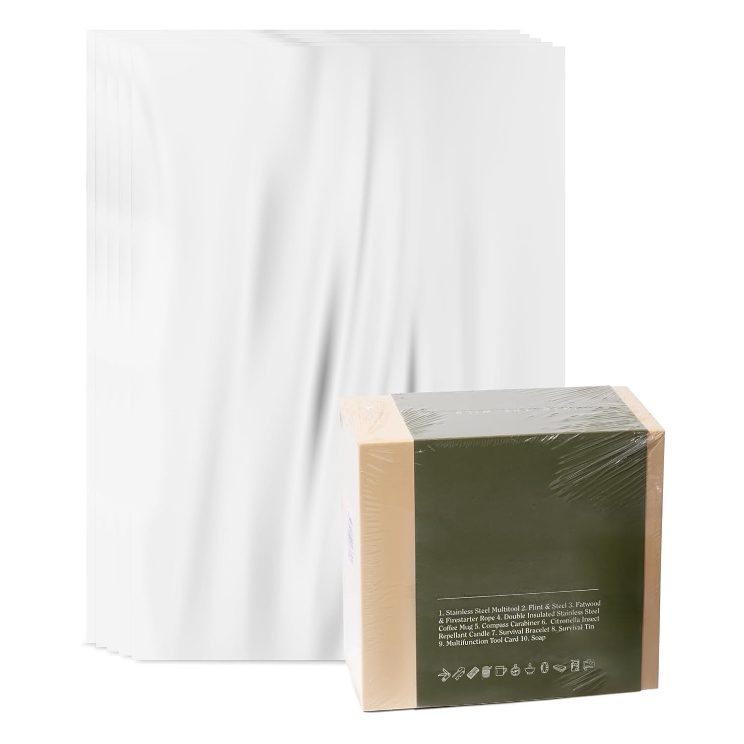 "14"" X 20"" Large Shrink Wrap Bags - Pack of 500 Shrink Wrap for ...