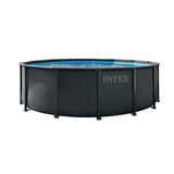 Intex 14' x 48" Ultra XTR Round Frame Above Ground Swimming Pool with ...