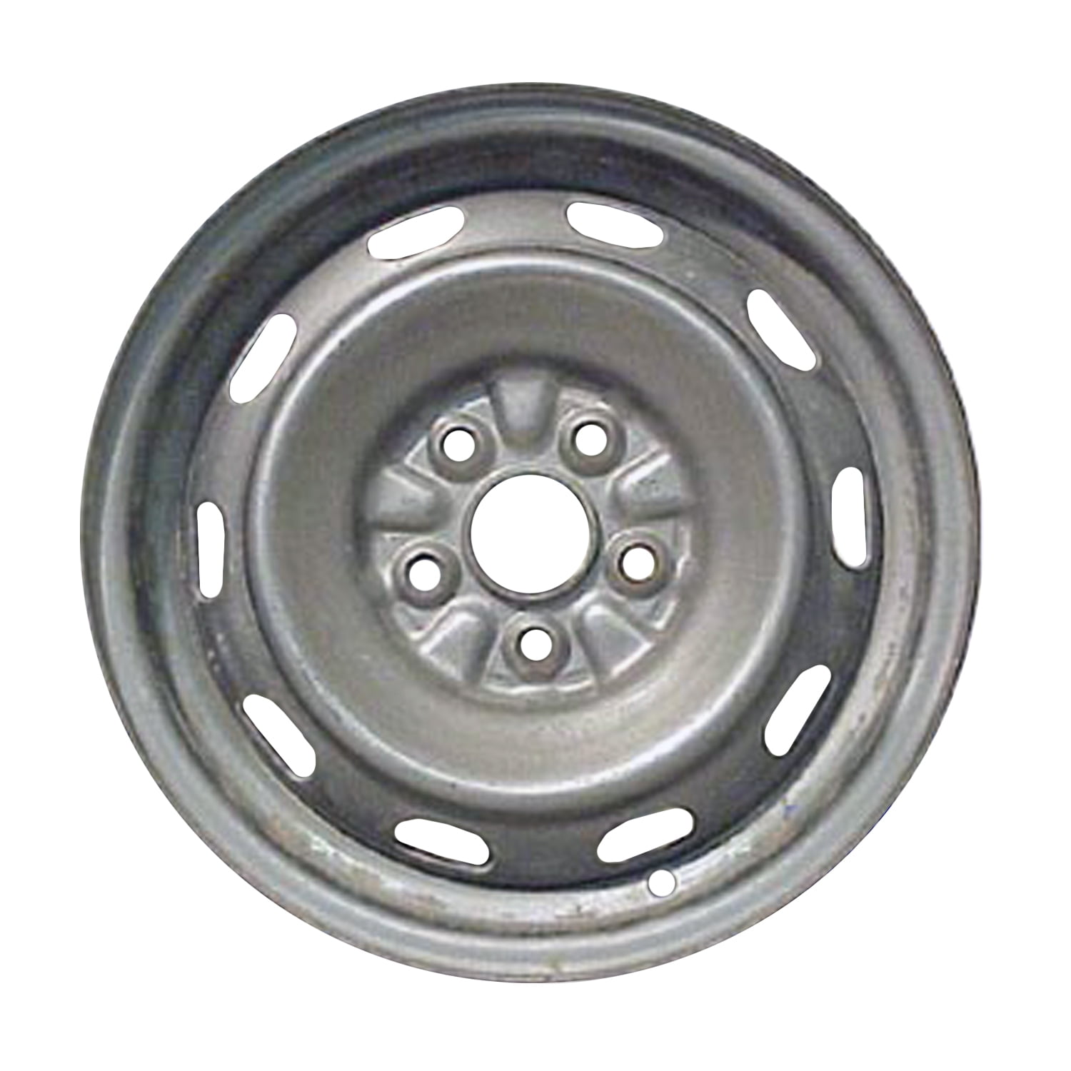 14 X 5.5 Reconditioned OEM Steel Wheel, Silver, Fits 1987-1991 Toyota ...