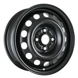 14 X 5 Reconditioned OEM Steel Wheel, Black, Fits 1992-2000 Honda Civic ...