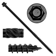 2,000 Count Big Timber YTX93 9 x 3-Inch Gold Star Flat Head Screws ...
