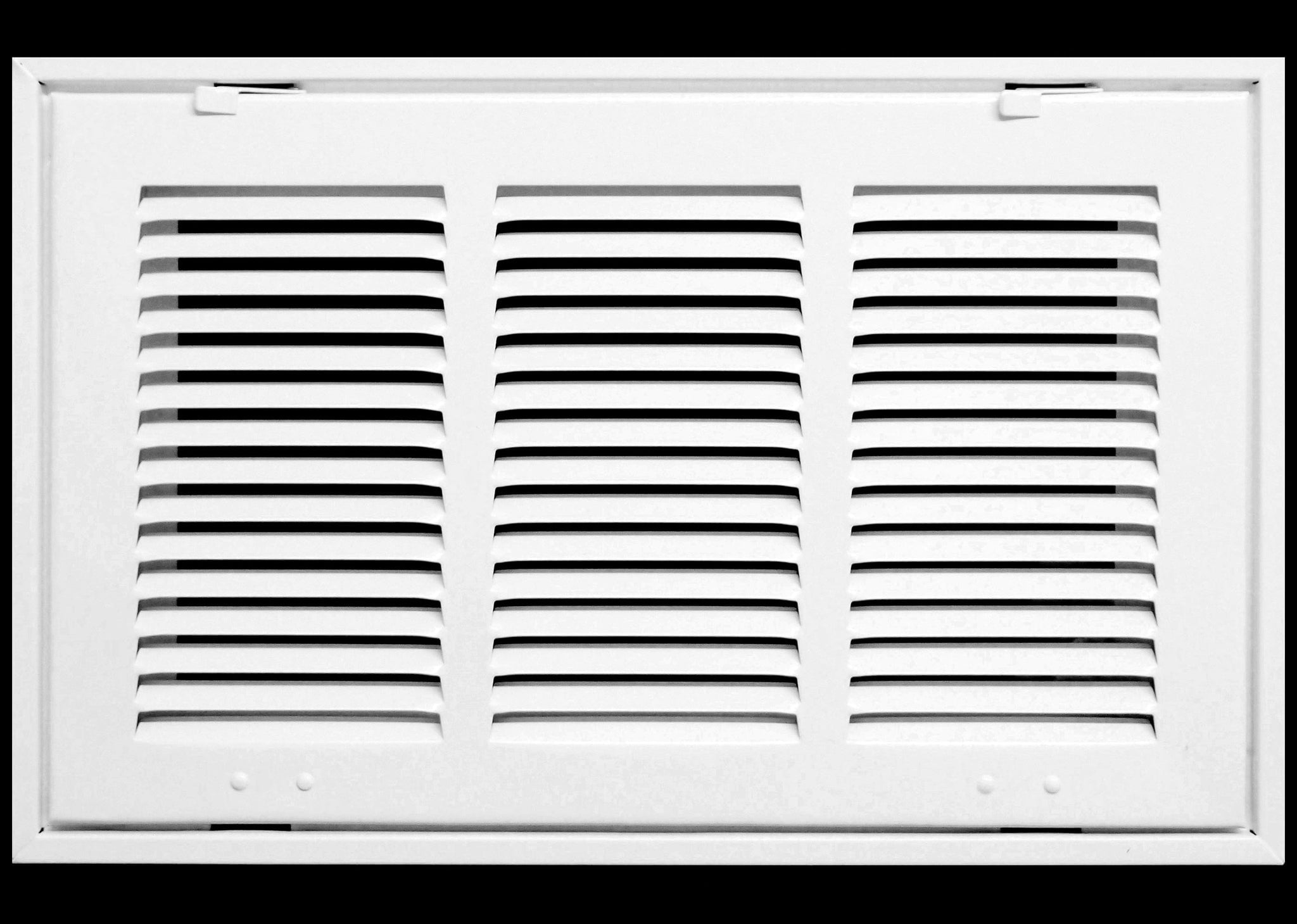 14" X 8" Steel Return Air Filter Grille for 1" Filter - Fixed Hinged ...