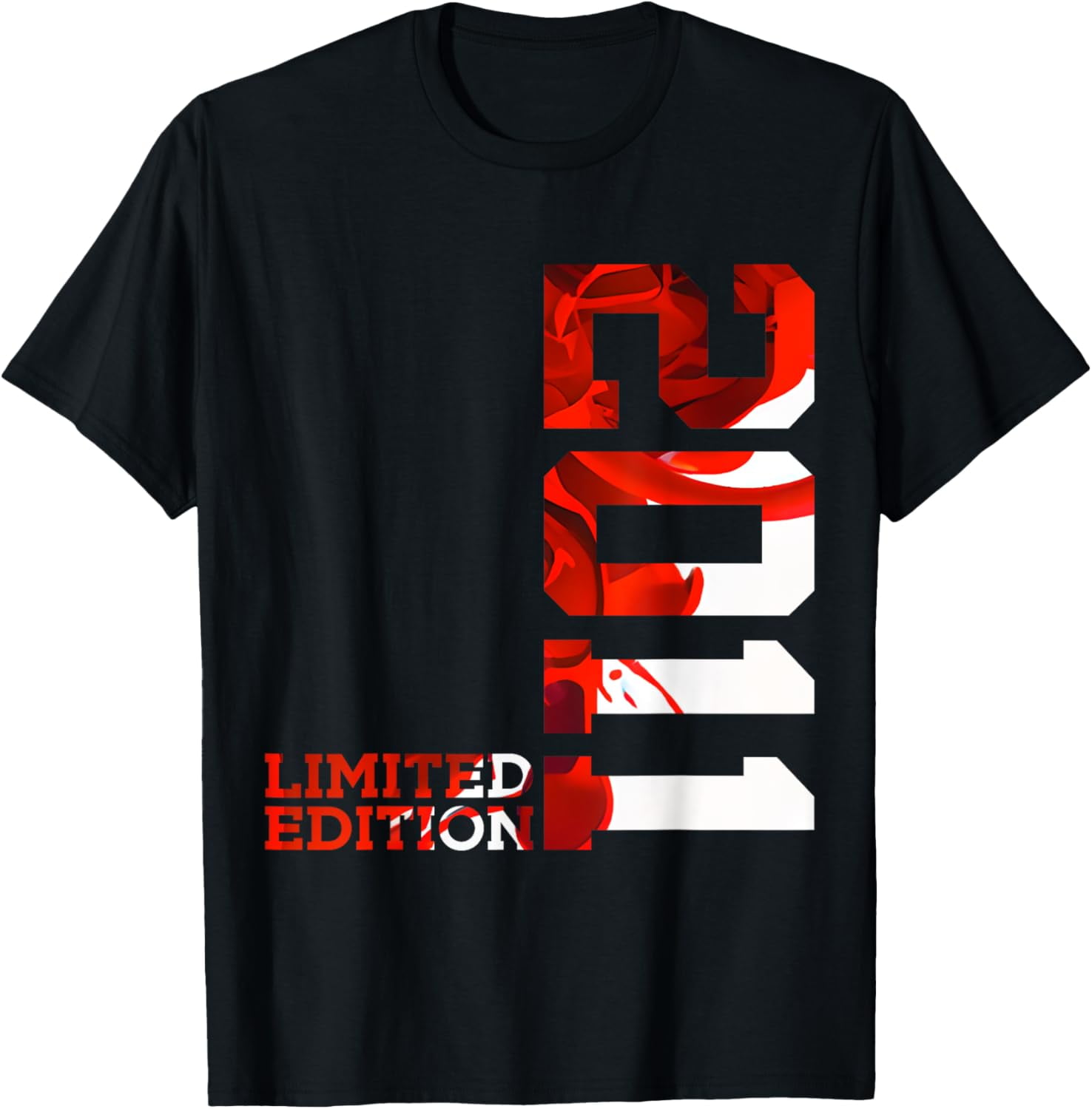 14 YEARS 14TH BIRTHDAY LIMITED EDITION 2011 T-Shirt Tops Tee - Walmart.com