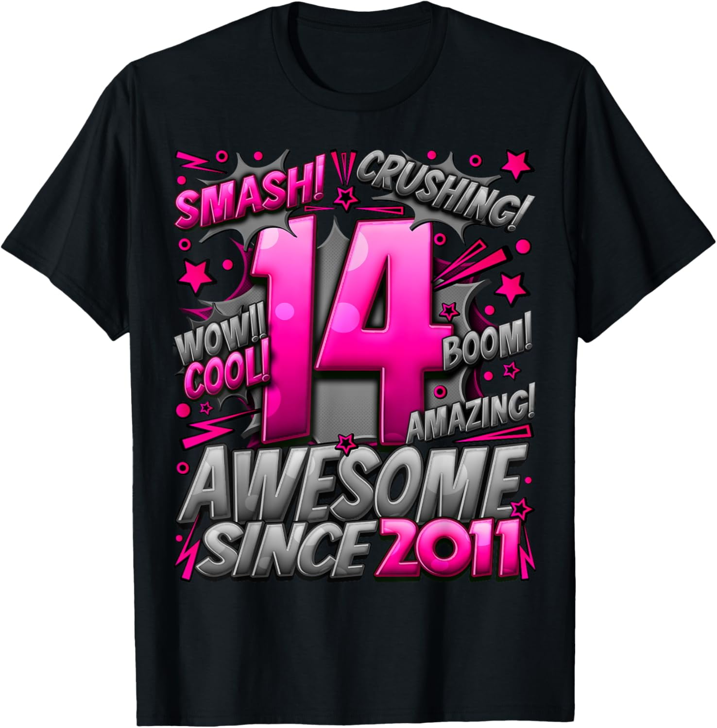 14 Year Old Gifts Girls 14th Birthday Girl 14 Year Old Girl T-Shirt ...