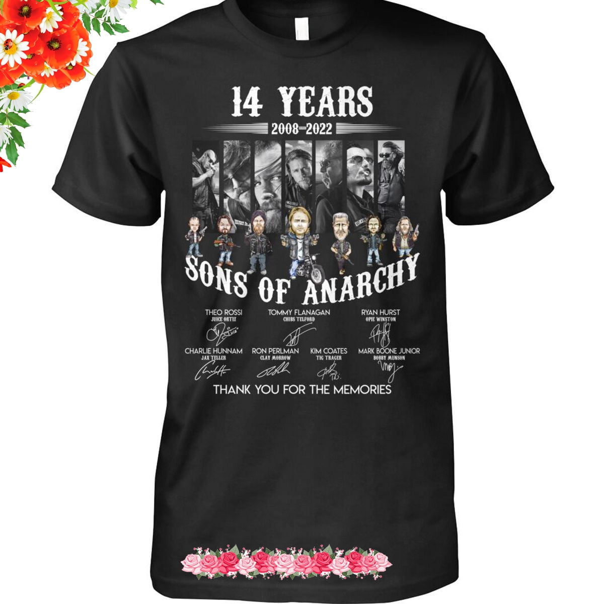 14 Years Sons Of Anarchy sheet Limited Edition - Walmart.com