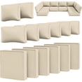 14 count Outdoor Cushion Slipcovers Outdoor Patio Cushion Covers with ...