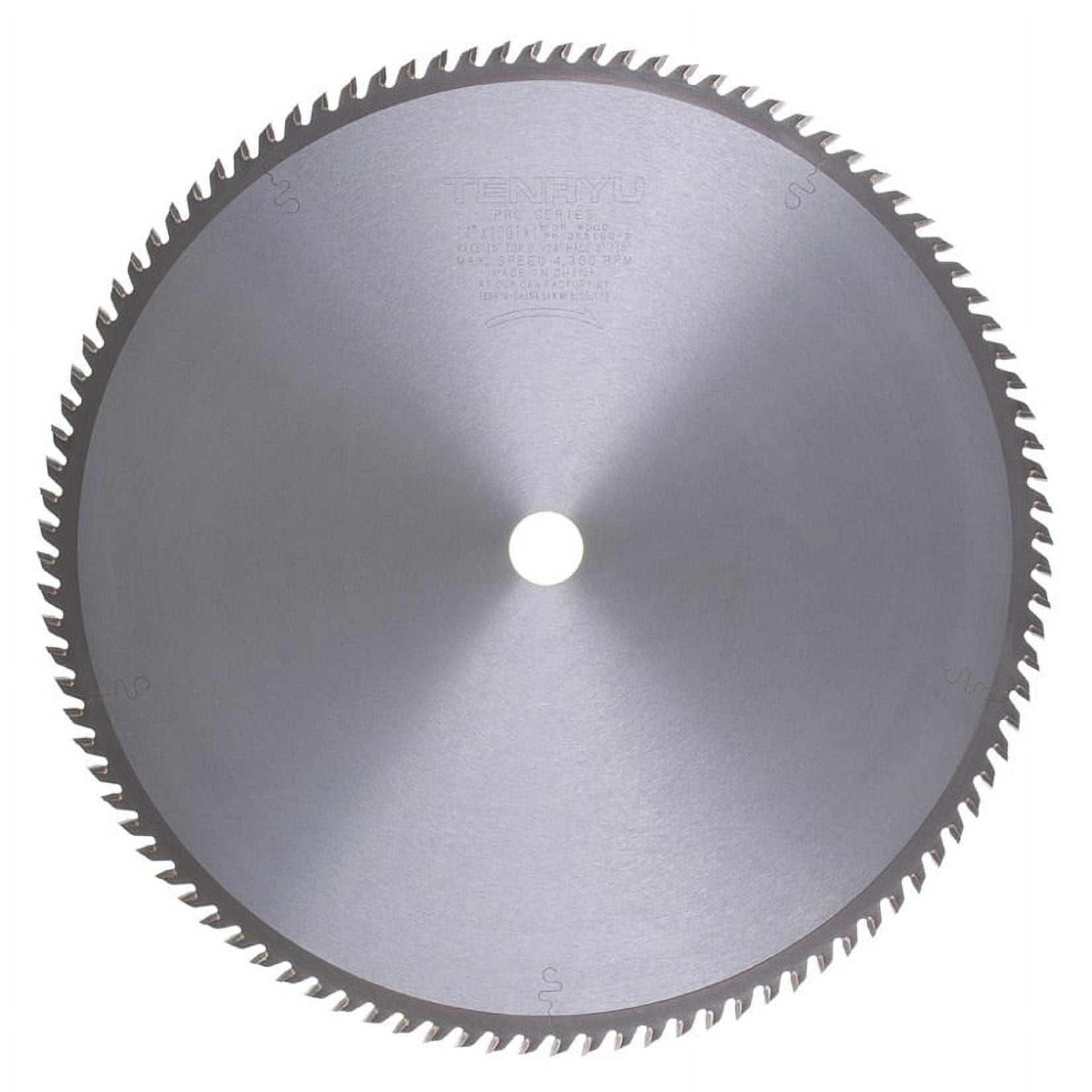 14" dia. 100 teeth 1" arbor Tenryu Pro Series for Wood Carbide Tipped ...