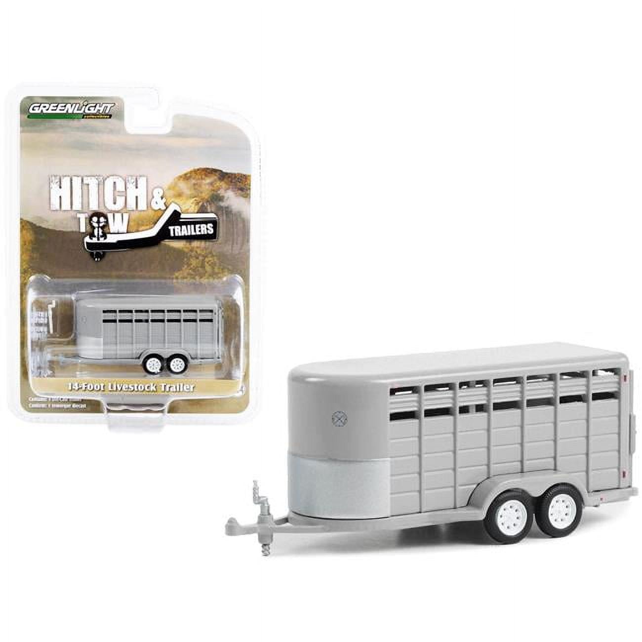 14 ft. Livestock Trailer HitcHandTow Trailers Series 1 by 64 Scale ...