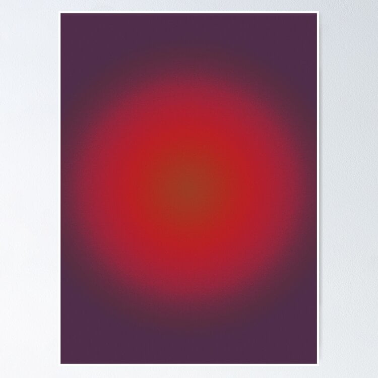 14 gradient background aesthetic UNFRAMED Poster, 24x36 - Walmart.com