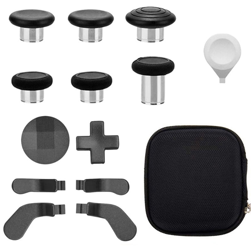 14 in 1 Metal Thumbsticks Controller Accessories for Xbox One Elite 2 ...