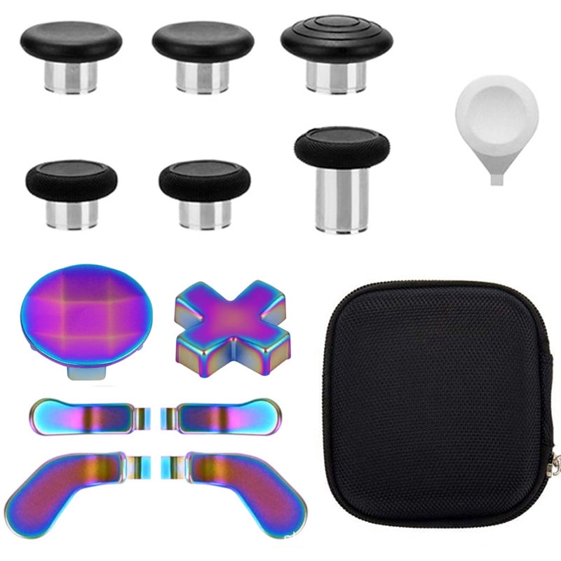14 in 1 Metal Thumbsticks Controller Accessories for Xbox One Elite 2 ...