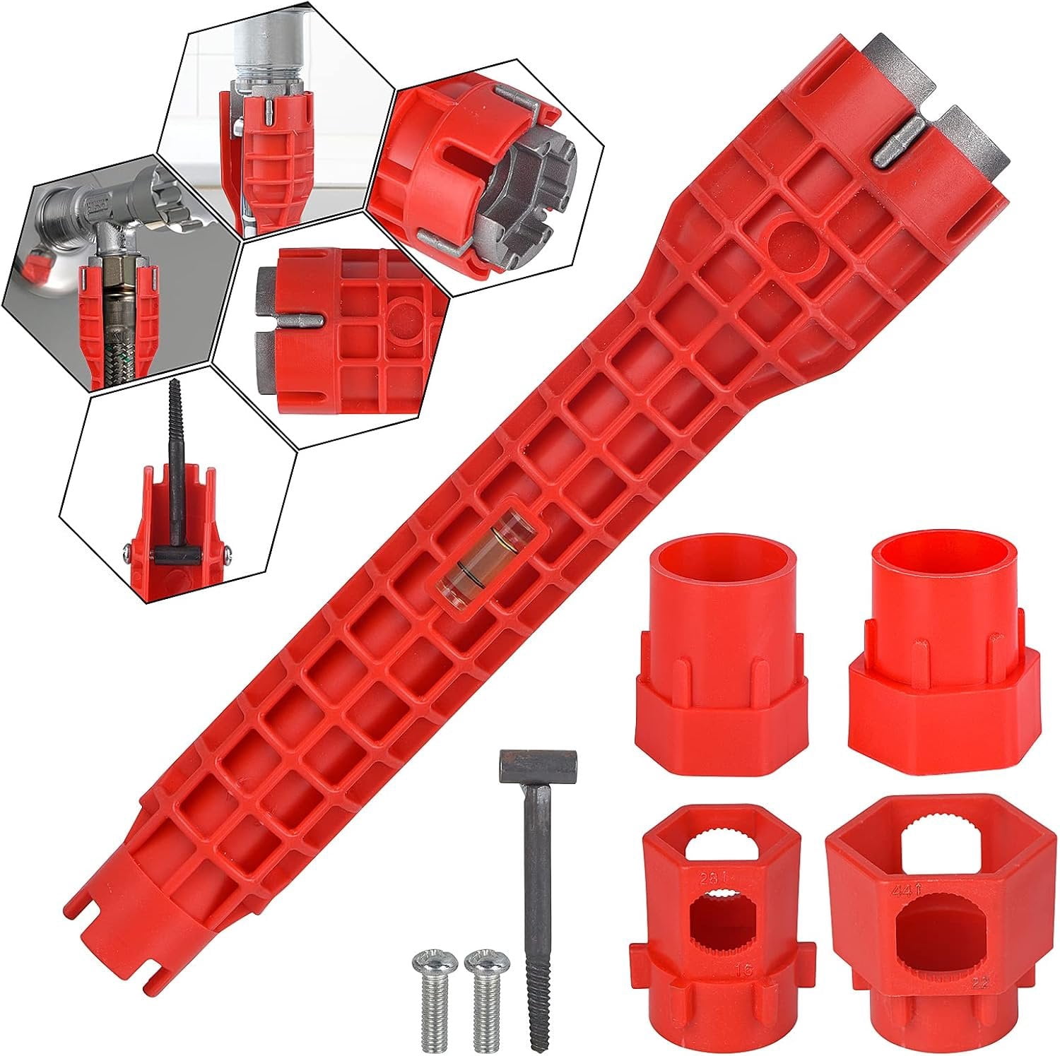 14-in-1 Multi-functional Wrench for Toilet, Sink, Bathroom, Kitchen ...