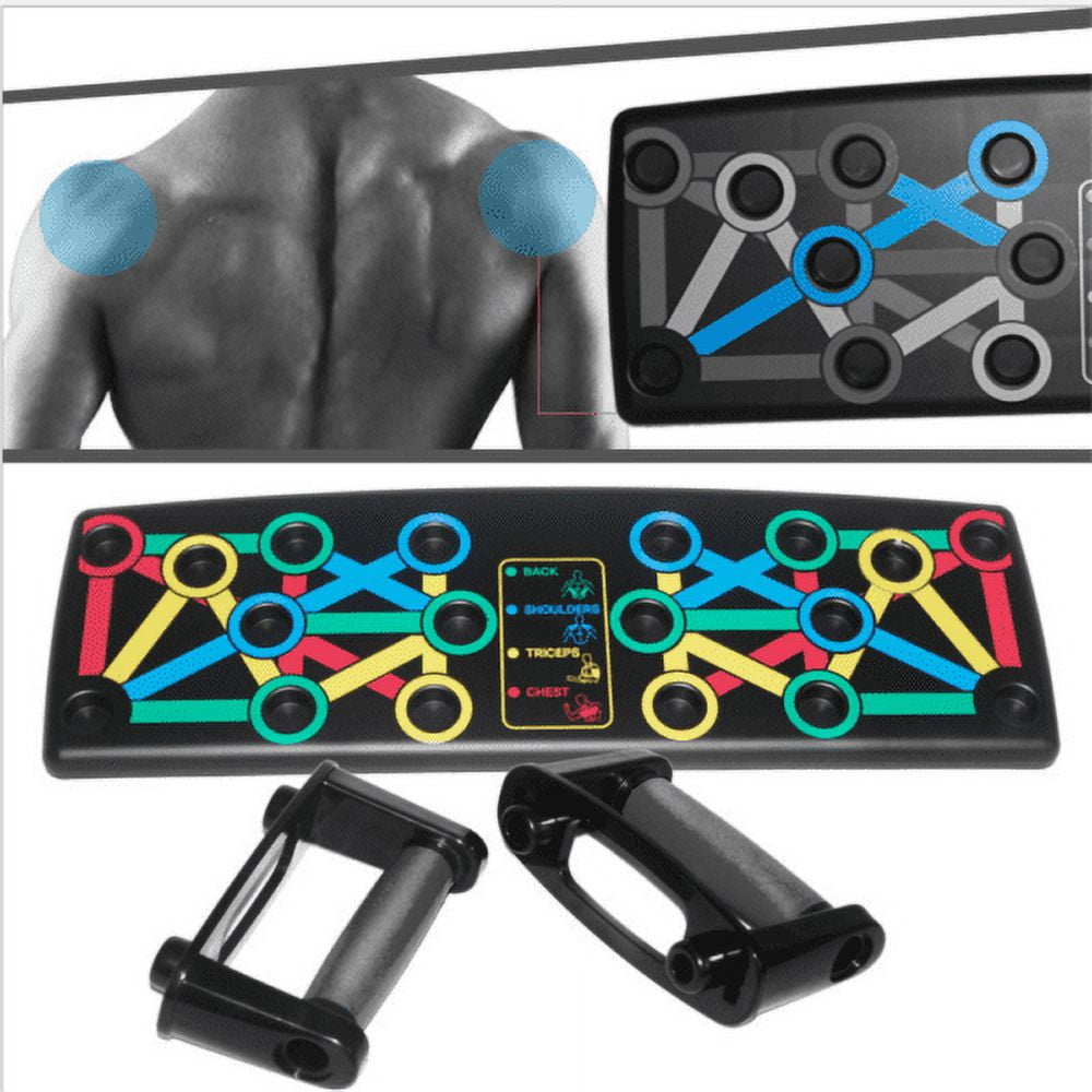 14 in 1 Push Up Board Stands Home Gym Arm Chest Muscle Fitness Training ...